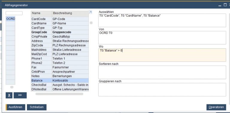 Die Macht von SQL-Abfragen in SAP Business One - Business One Guru